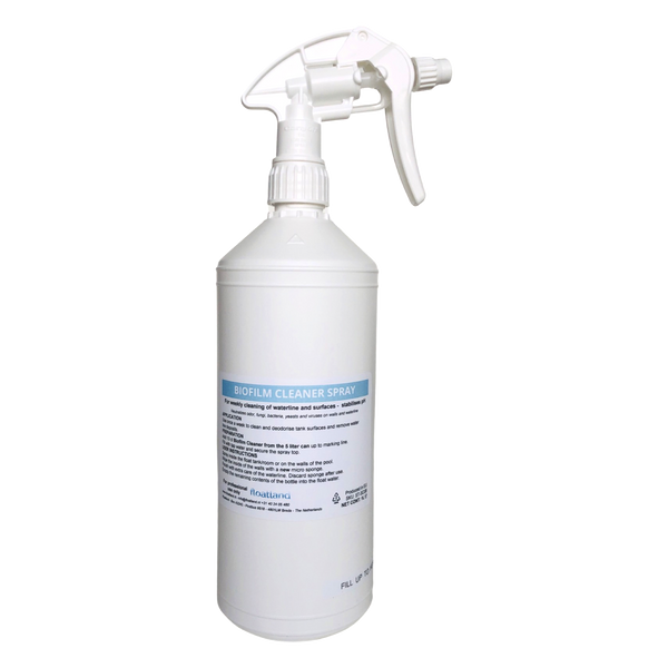 Biofilm Cleaner Spray Bottle UN (1L) (Empty) – Floatland Europe